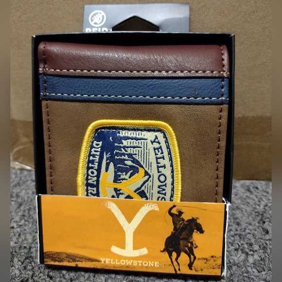 Yellowstone | Accessories | Yellowstone Dutton Ranch Mens Leather ...